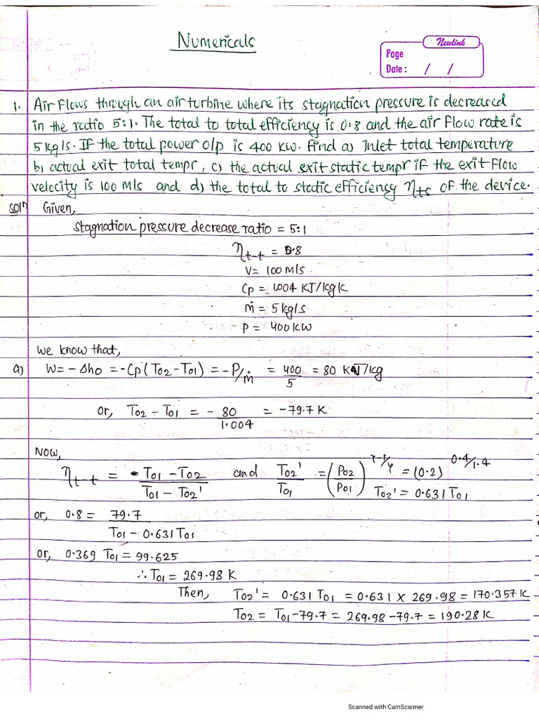 Chapter1 All Numericals | PDF