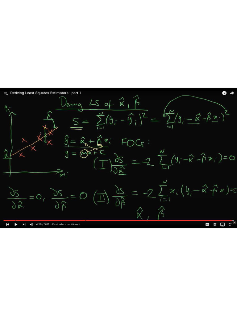 Econometrics Youtube 4 | PDF