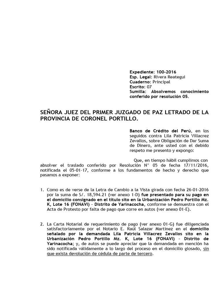 Abs. Devolucion de Cedula de Notificacion Por Tercero Cuando Tiene Auto ... Abs. Devolucion de Cedula de Notificacion Por Tercero Cuando Tiene Auto ...