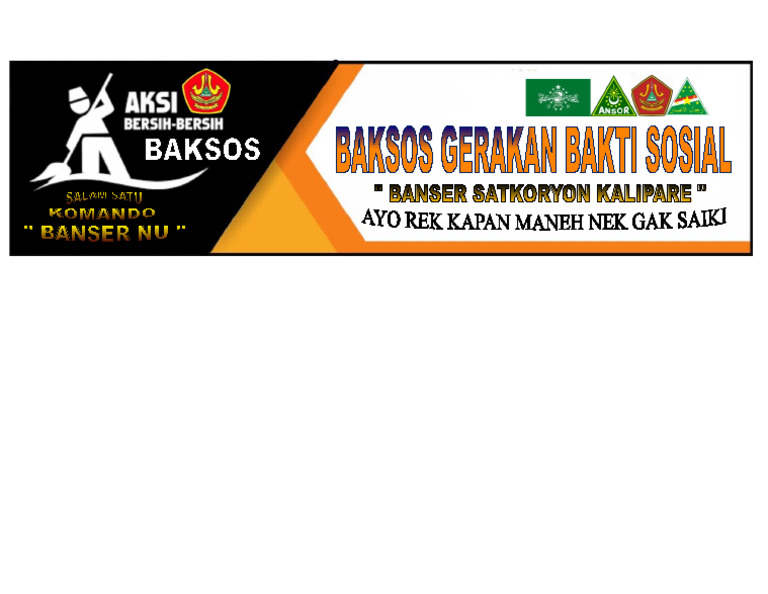 Baner Baksos | PDF