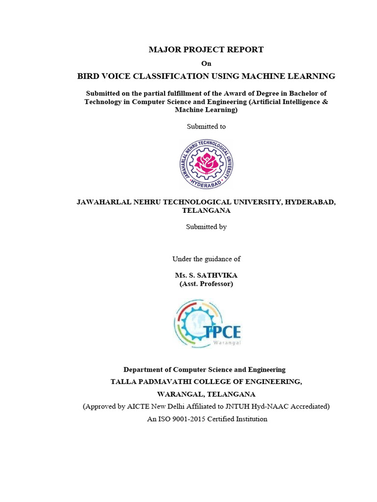 Major Project Doc First | PDF | Computing | Cognition