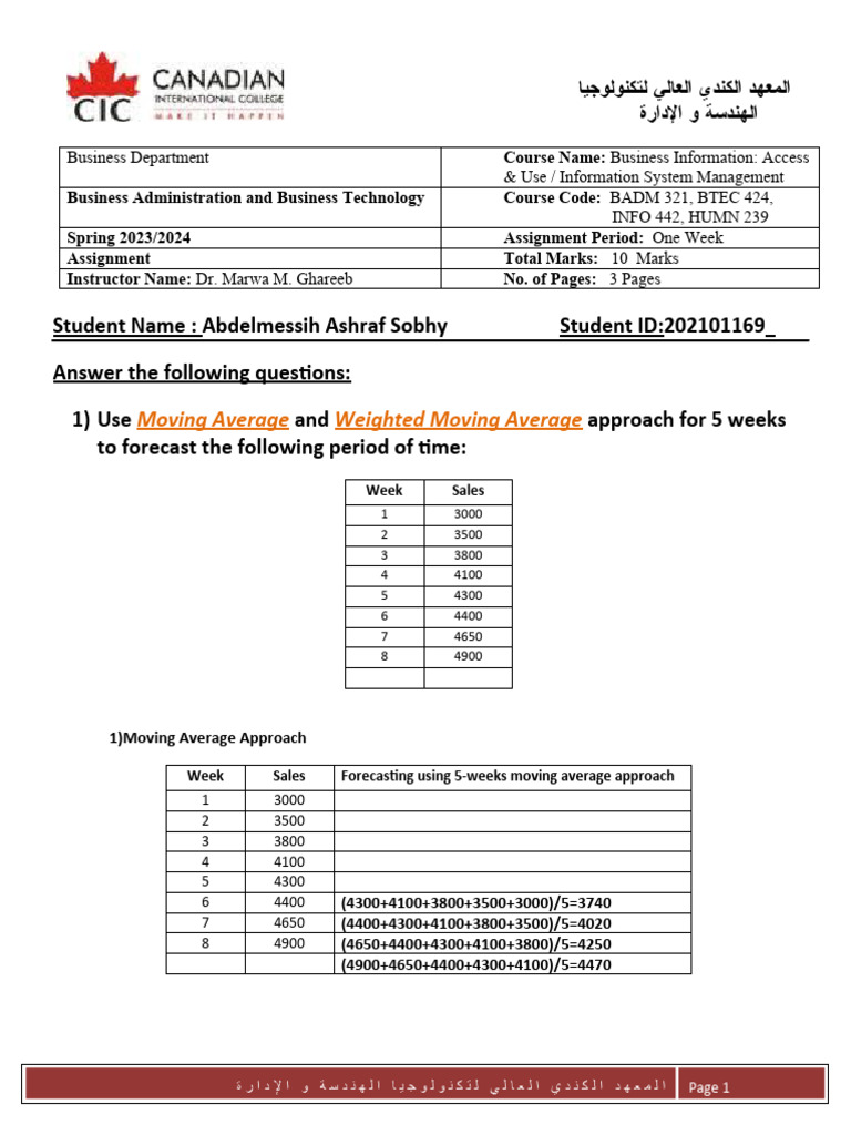ISM Assignment 1 | PDF | Investing | Decision Theory