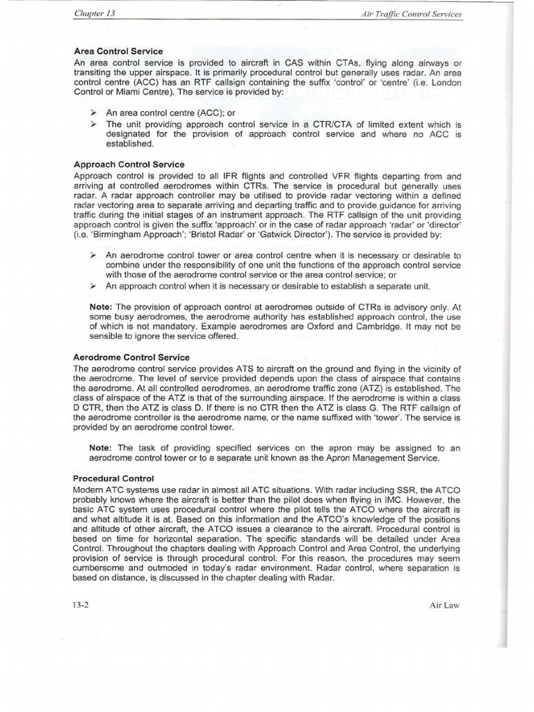 Vol.12 Air Law 194 | PDF | Air Traffic Control | Aviation