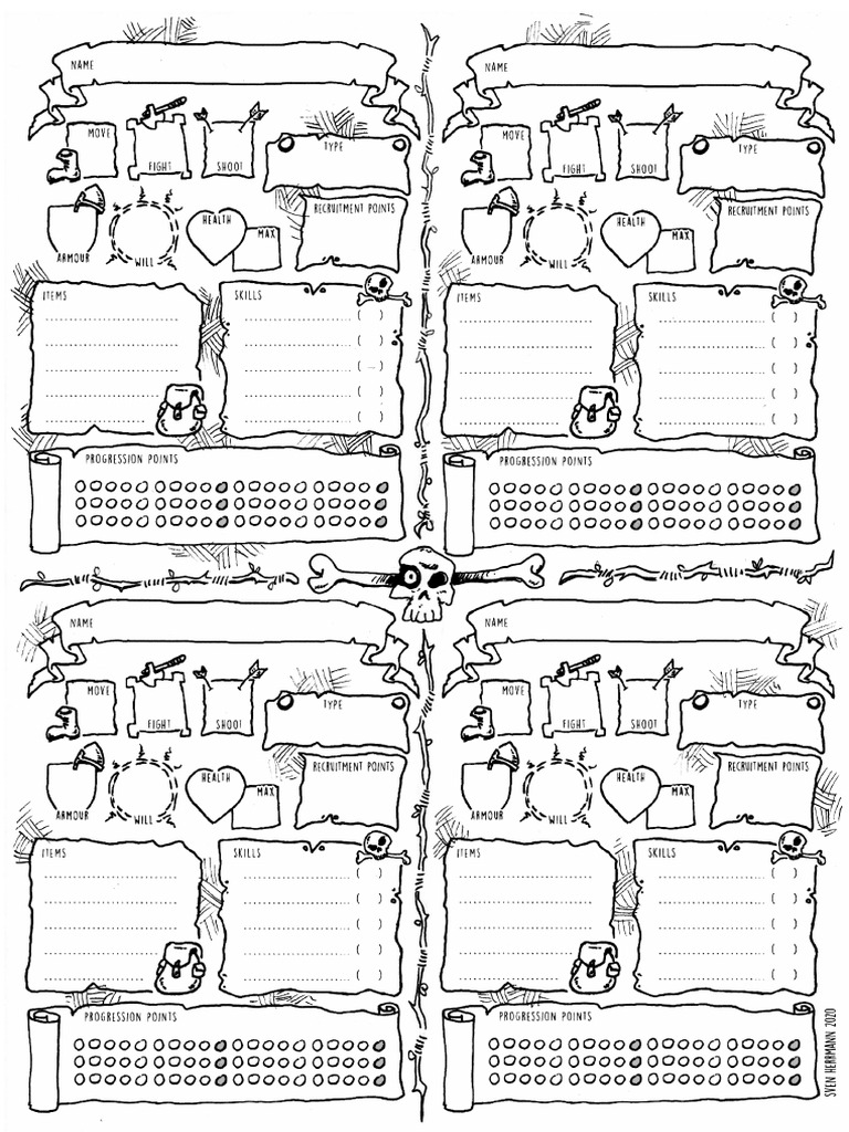 RoSD Companions Sheet | PDF
