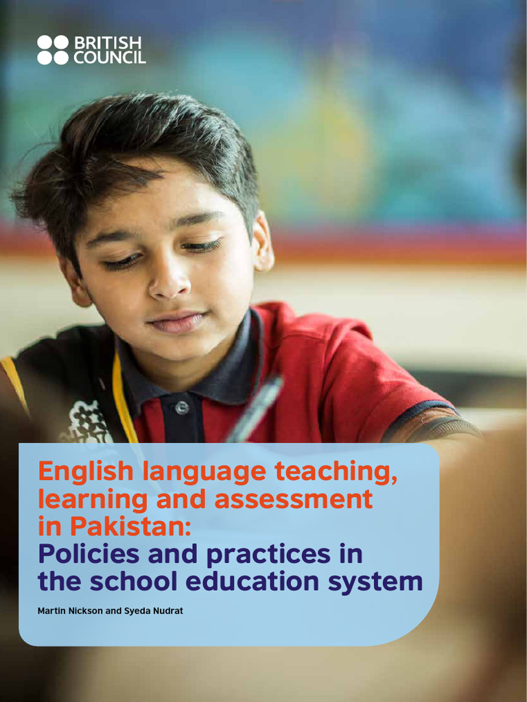 ELT Learning and Assessment in Pakistan - April 2022 - New2 | PDF ...