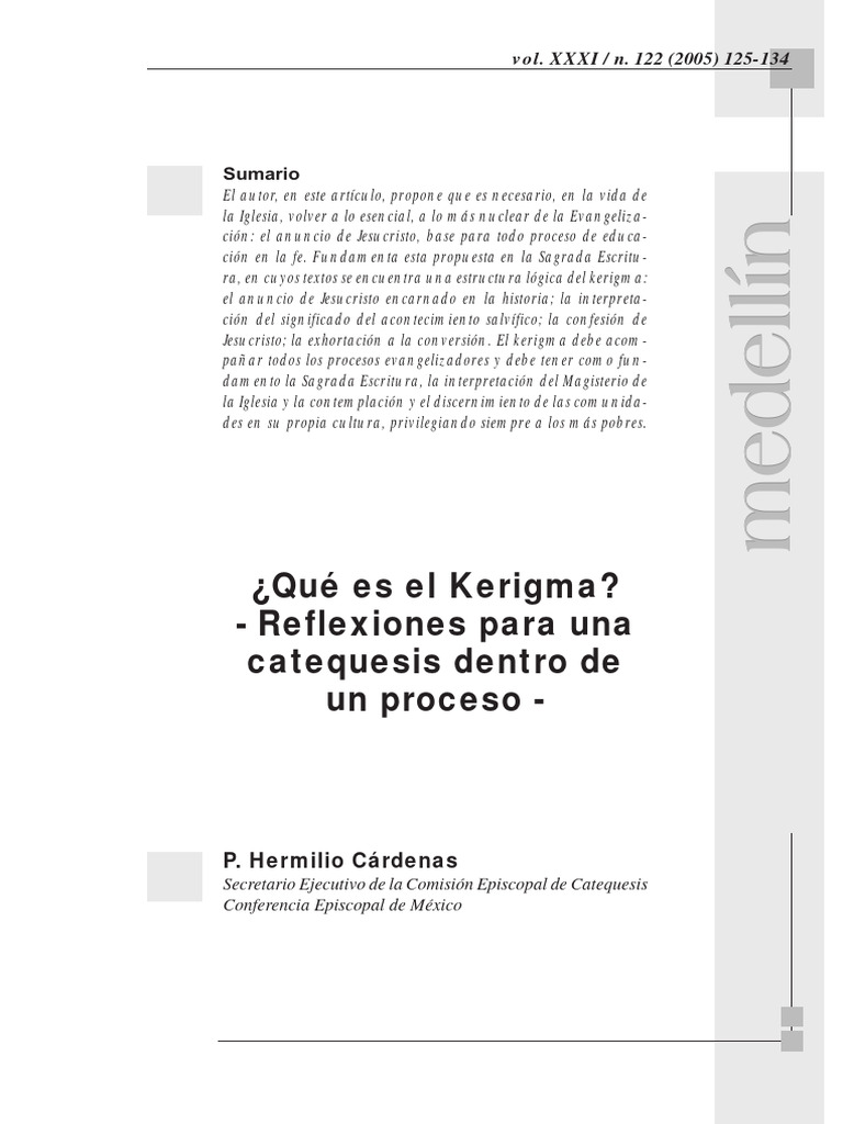 Qué Es El Kerigma | PDF | Jesús | Evangelización