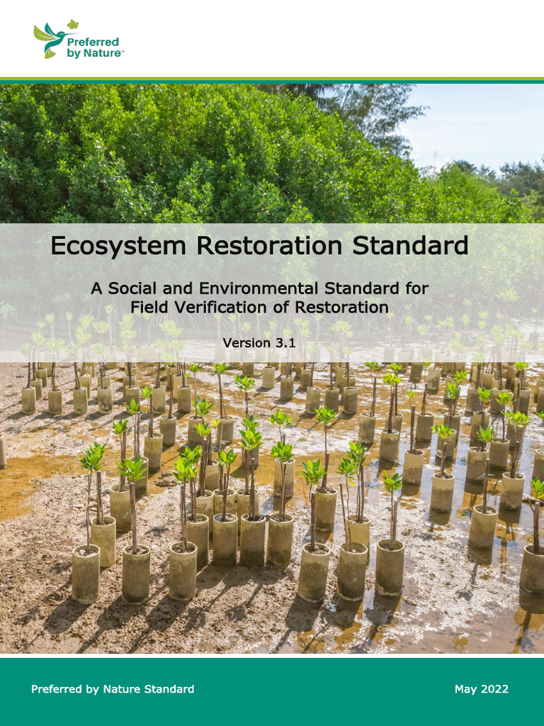 Preferred by Nature-Ecosystem-Restoration-Field-Verification-Standard-v ...