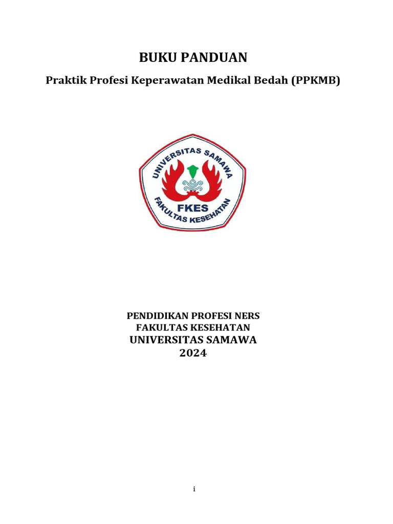 BUKU PANDUAN PROFESI NERS STASE KMB FKES UNSA Rev 3.1 | PDF | Karier & Perkembangan