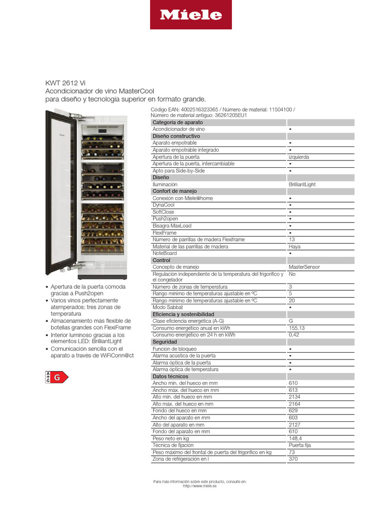 Ficha KWT 2612 - CAVA | PDF