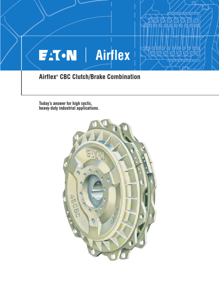 Eaton Airflex CBC Brochure | PDF | Clutch | Brake