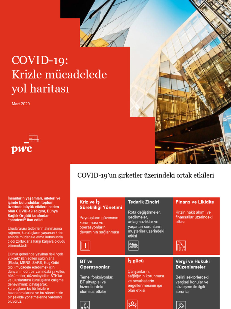 Covid 19 Krizle Mucadelede Yol Haritasi 4 | PDF