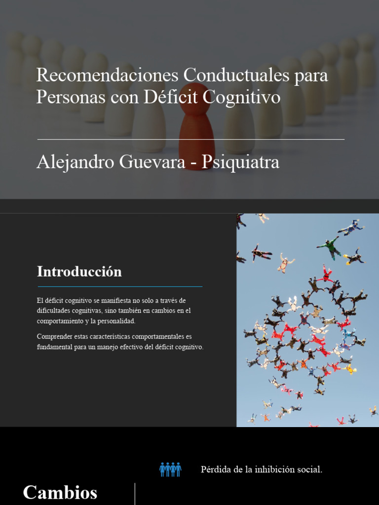 Déficit Cognitivo | PDF | Las emociones | Comportamiento