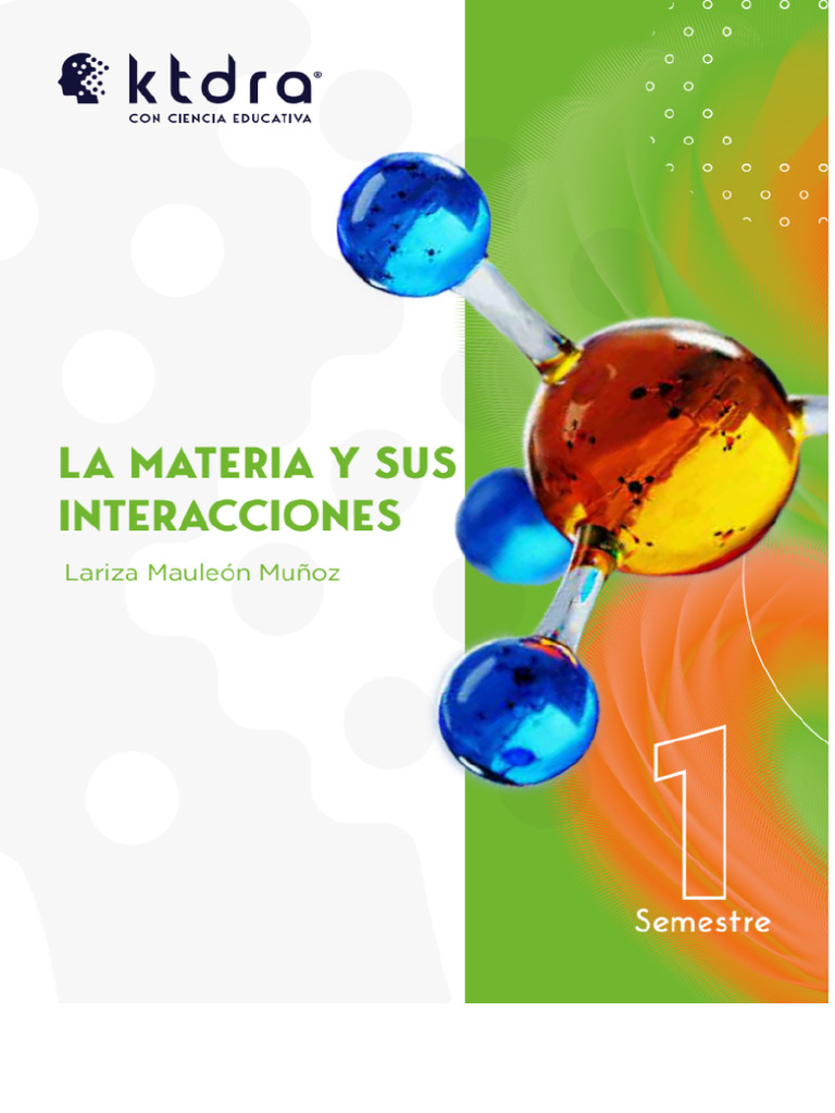 La Materia y Sus Interacciones | PDF