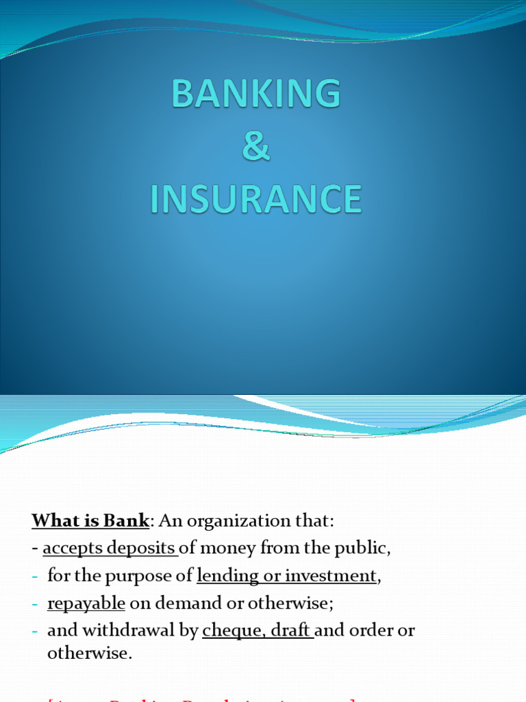 Banking - PPT - Module 1 | Download Free PDF | Banks | Interest