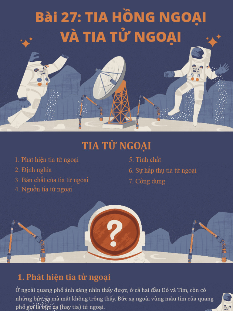 Bài 27: Tia H NG Ngo I Và Tia T Ngo I | PDF