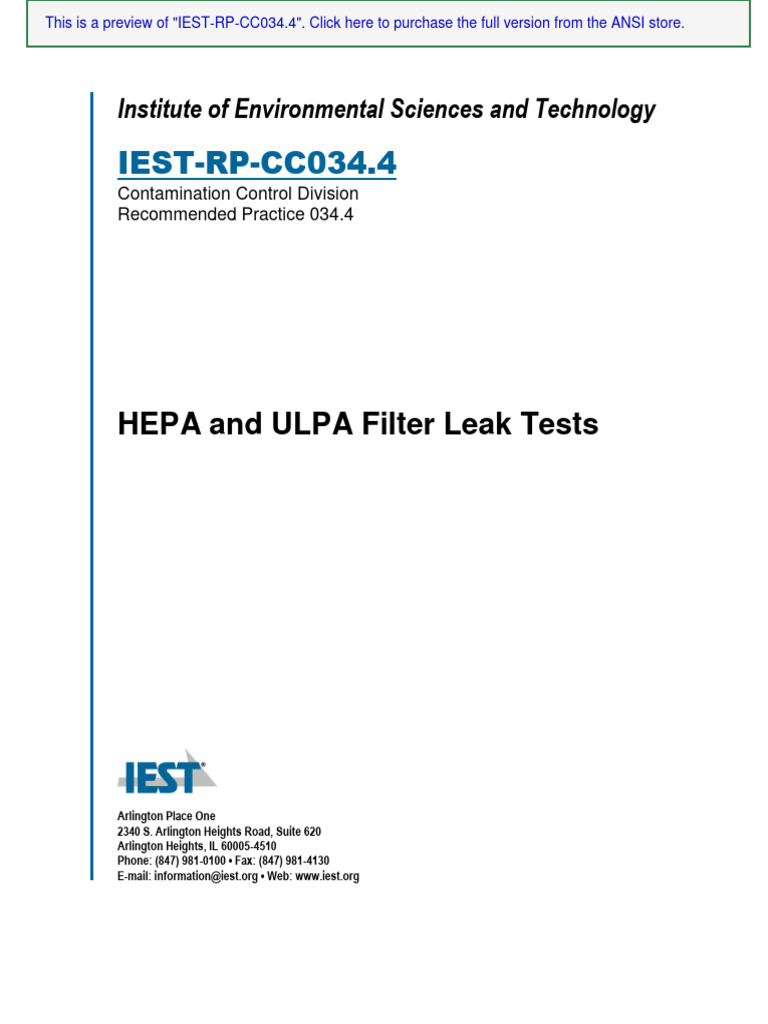 Iest-Rp-Cc034 4 - Preview Iest-Rp-Cc034 4 (Contenido) | PDF | In Situ ...