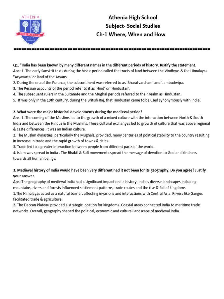 GR 7 Ch-1 History | PDF