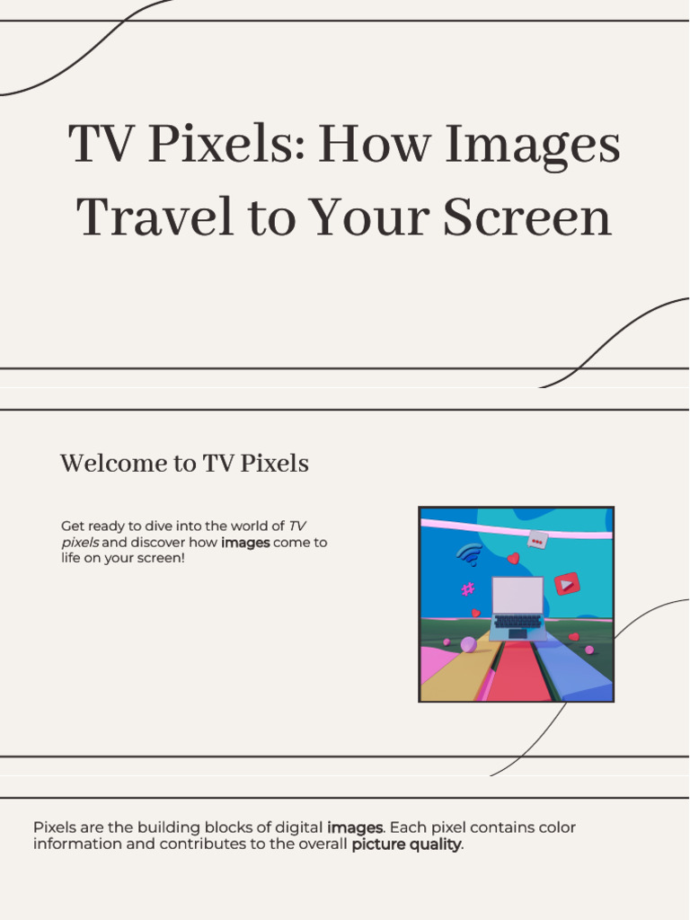 Slidesgo TV Pixels How Images Travel To Your Screen 202405251728322Y2E ...