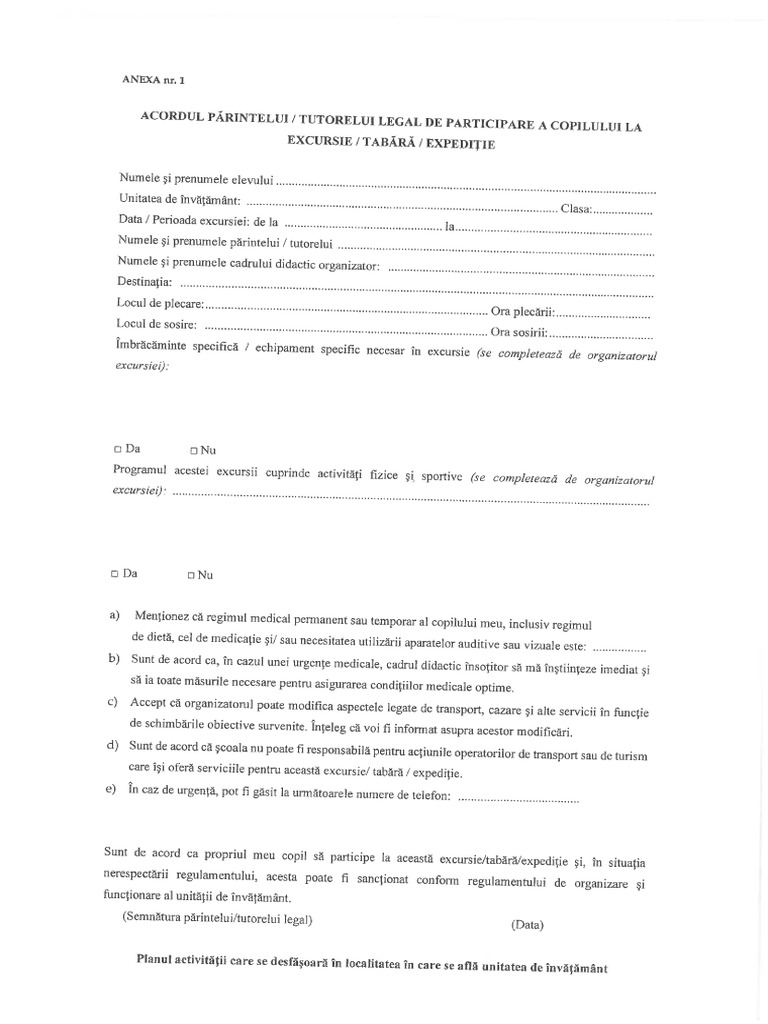 Acord Parinti | PDF