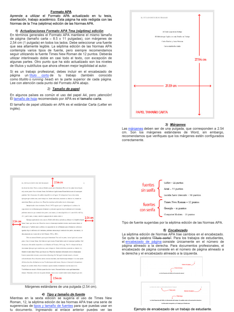 Formato APA | PDF | Bibliografía