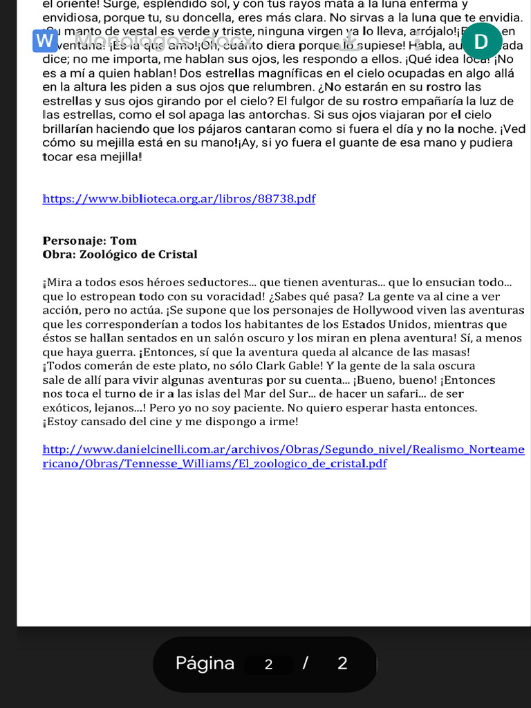 Monólogos .Docx - Google Drive | PDF