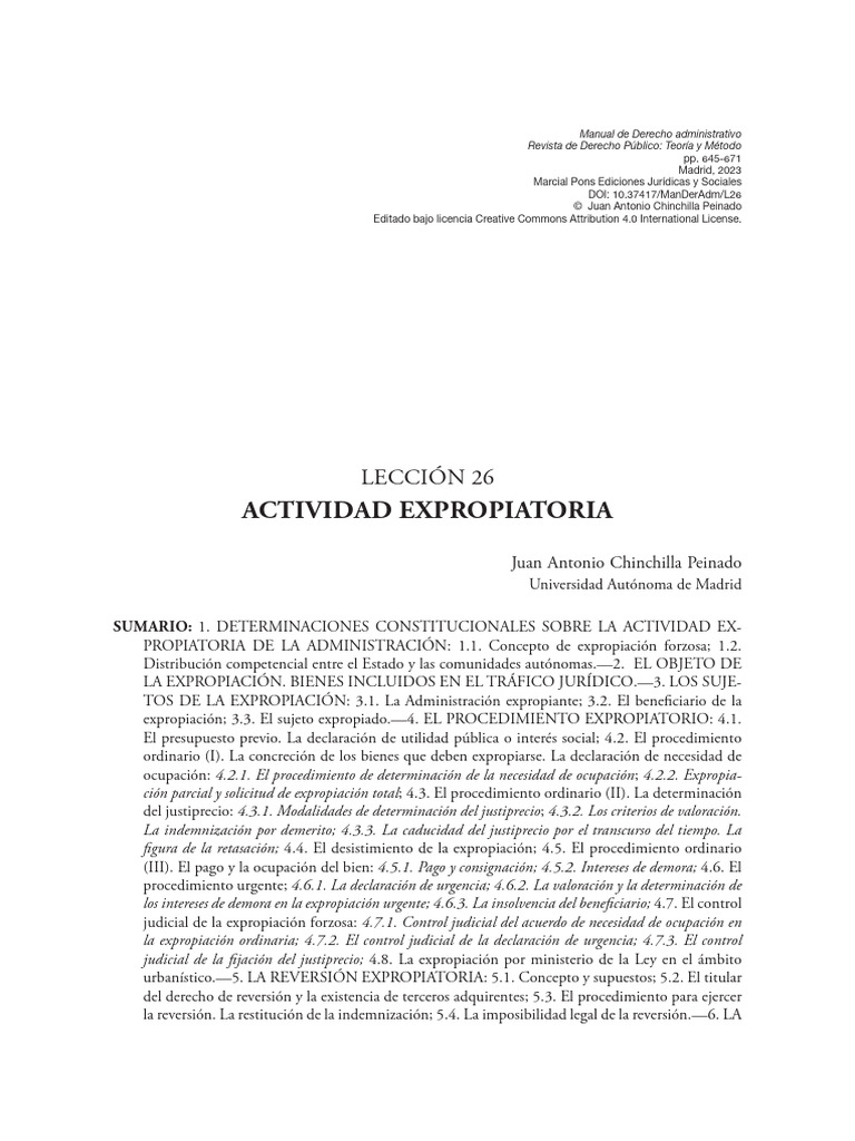 tema 2 admin ii | Descargar gratis PDF | Dominio eminente | Solo compensación