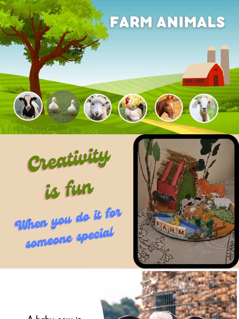 Fun Farm Animal Facts for Kids | PDF