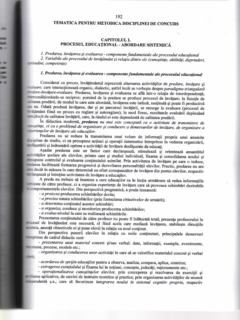 1.pdf - Metodica Titularizare | PDF