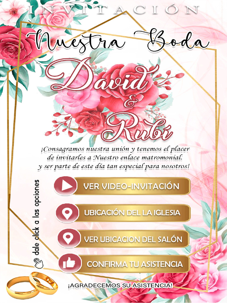 Nuestra Boda David Rubí | PDF