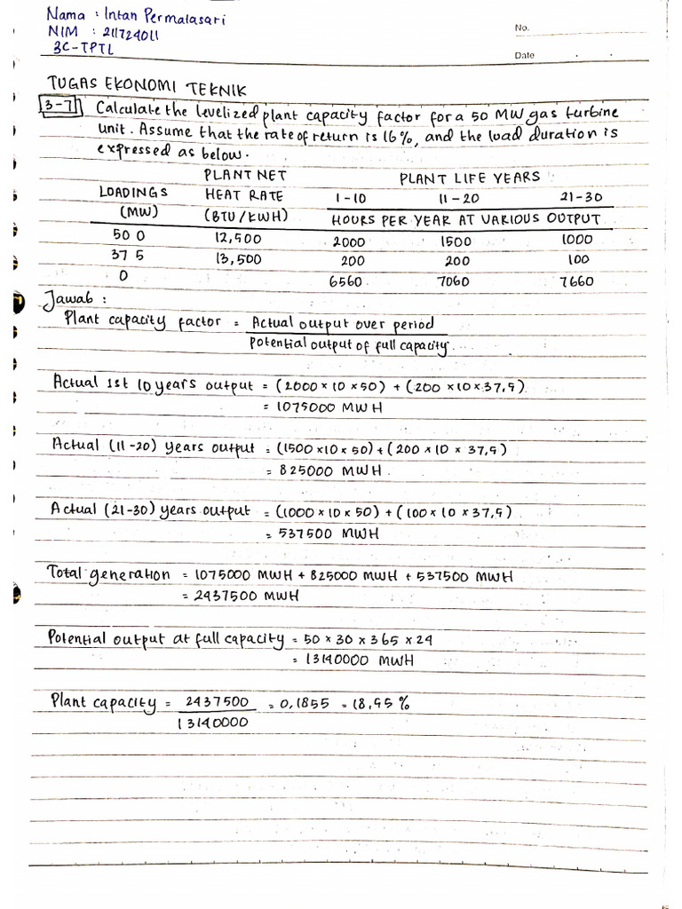 Tugas Soal EKOTEK IPE | PDF