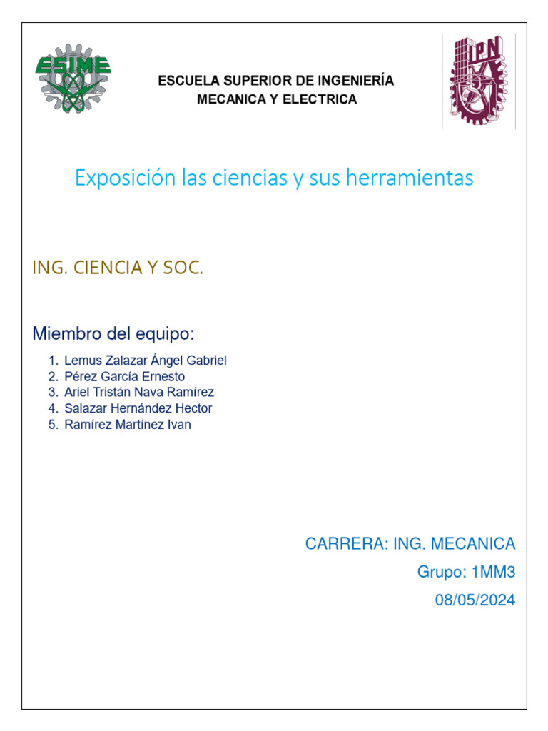 Herramientas Científicas y Perspectivas | PDF | Experimentar | Science