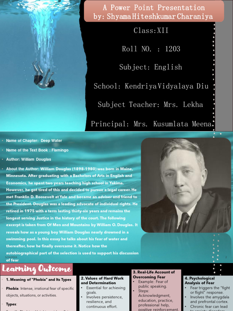 Deep Project-English Project | PDF | Fear | Swimming