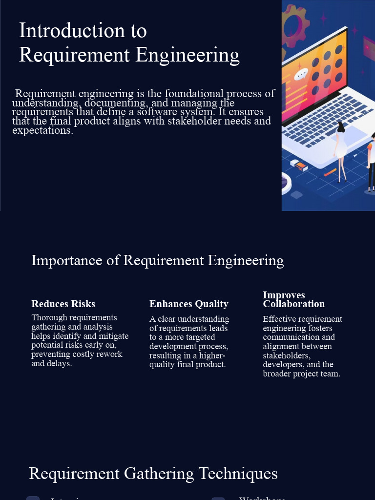 Introduction To Requirement Engineering | PDF | Computing | Business
