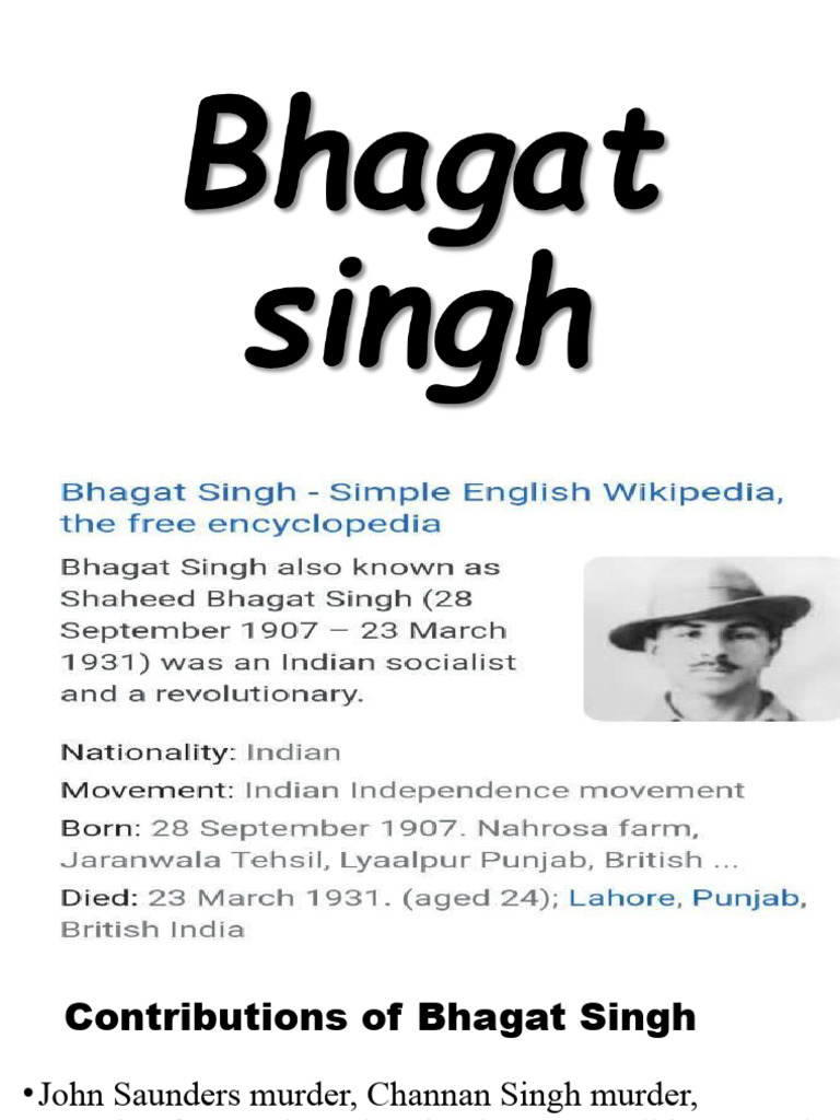 Bhagat Singh | PDF