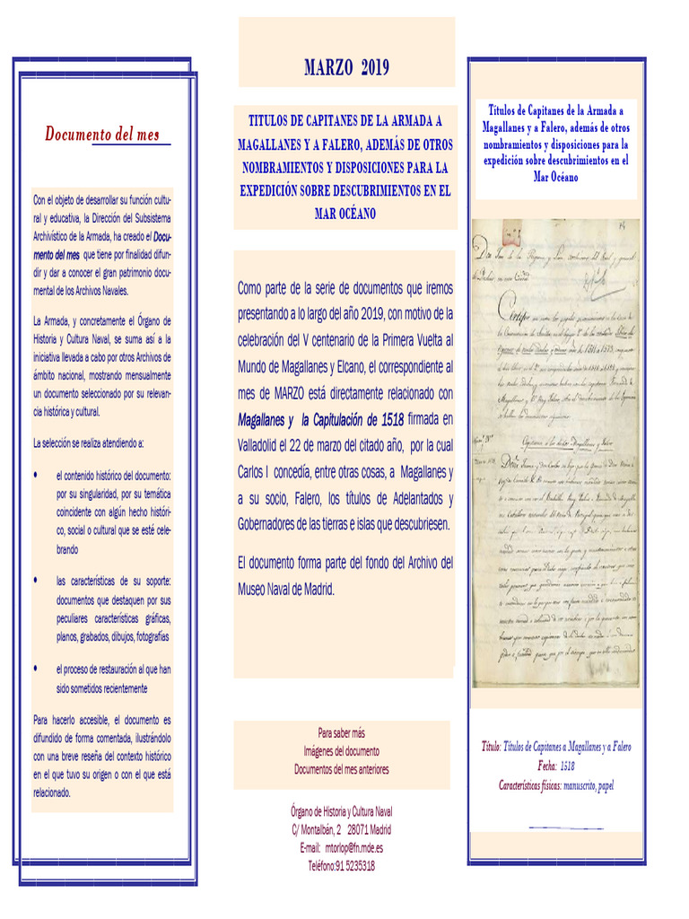 Mes Marzo 2019 Portada | PDF