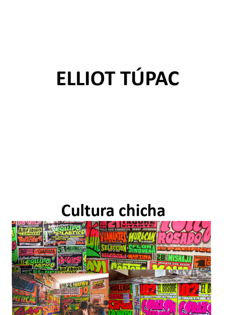 Tipografía y Arte Chicha en Perú | PDF | Arte callejero | Lima
