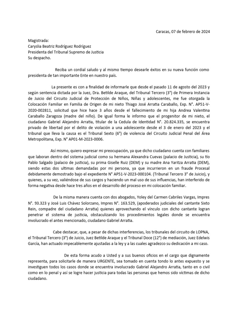 Anthonella | PDF | Judicaturas | Ley Pública