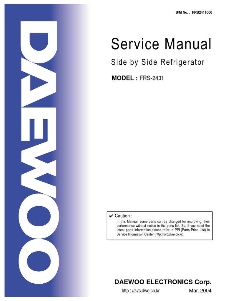 FRS 2431 | PDF | Refrigerator | Engineering Thermodynamics