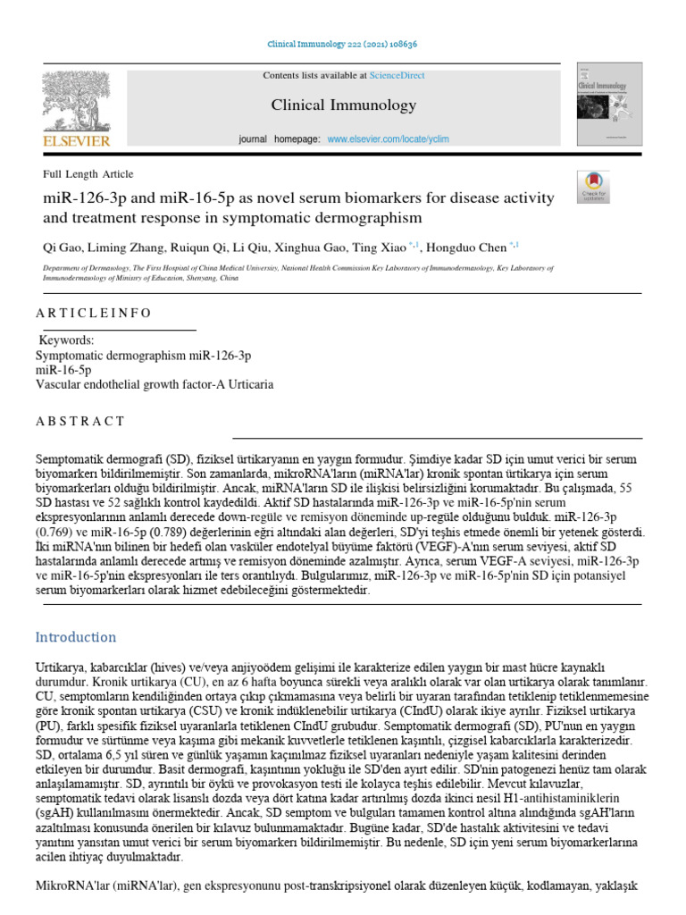 Clinical Immunology | PDF