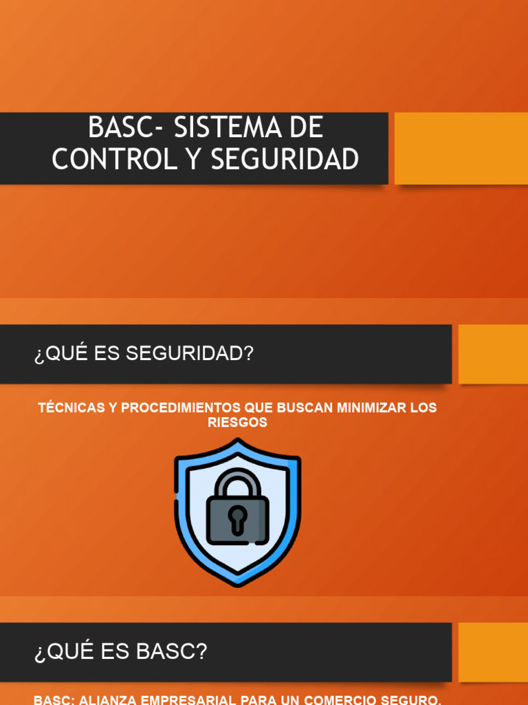 Basc - Sistema de Control y Seguridad 2023 | Descargar gratis PDF ...