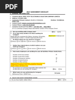GoAudits - SMETA Audit Checklist (Sample) | PDF