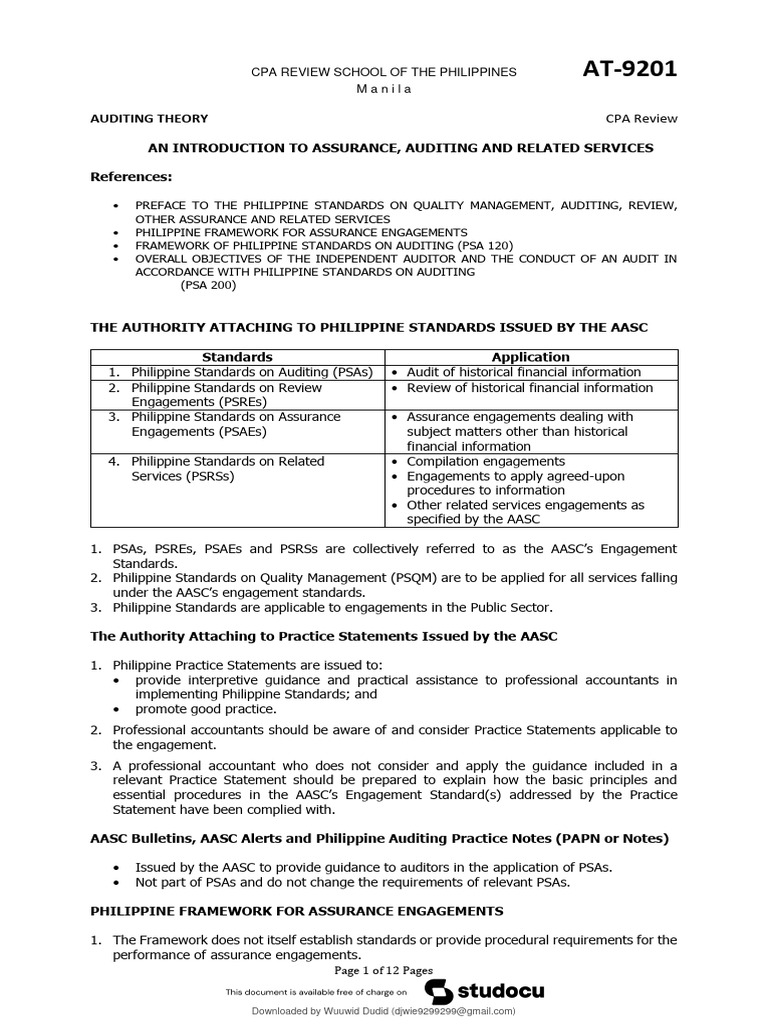 Auditing Theory Overview for CPAs | PDF | Financial Audit | Audit