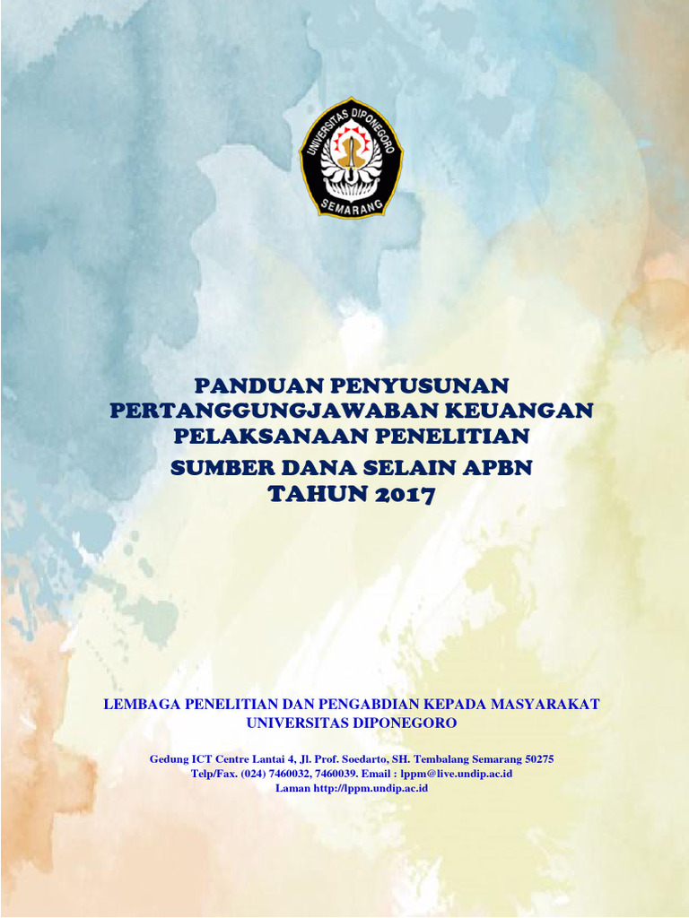 Panduan Penyusunan SPJ | PDF | Bisnis | Pengelolaan Keuangan & Uang
