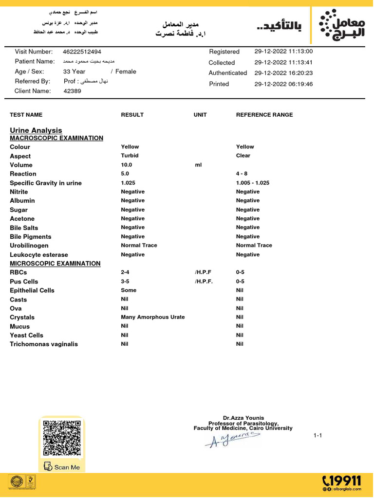Urine Analysis | PDF | Clinical Medicine | Medical Specialties