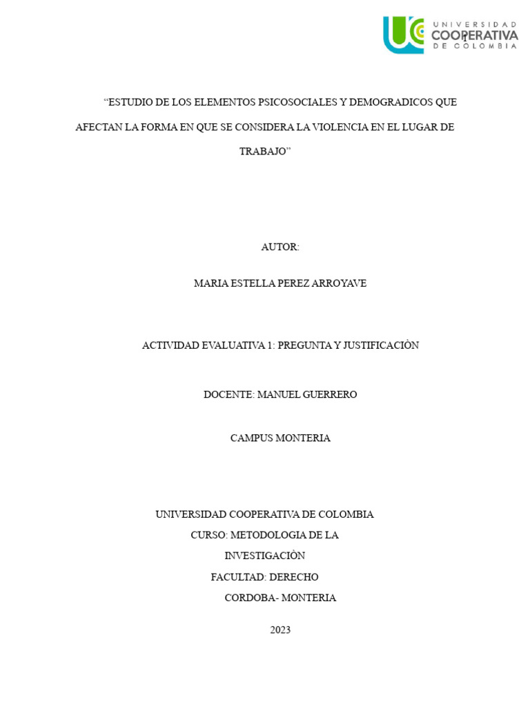 Maria Estella | PDF | Evaluación | Sicología