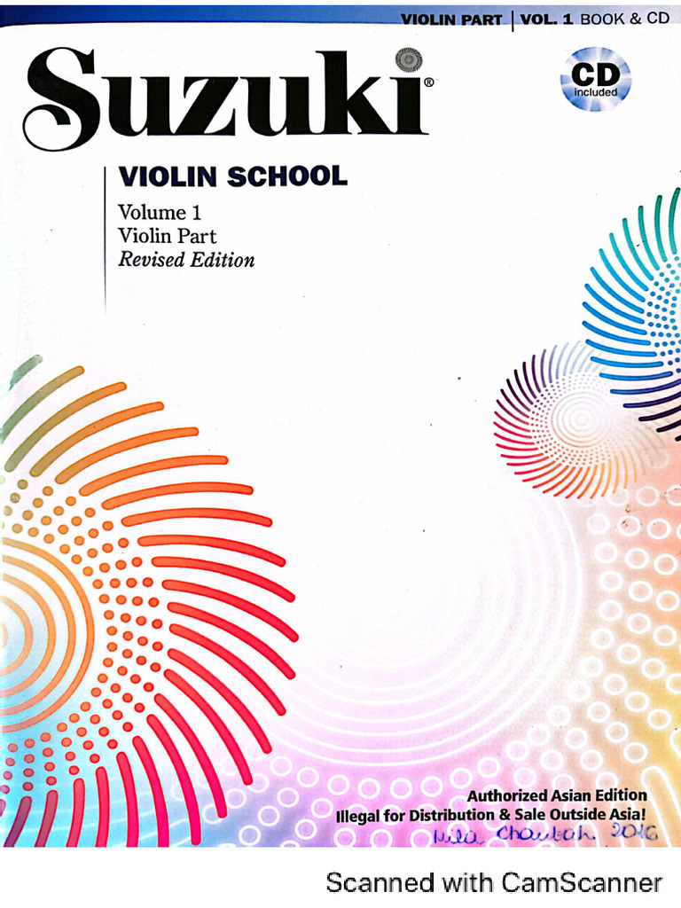 Suzuki Volume I | PDF