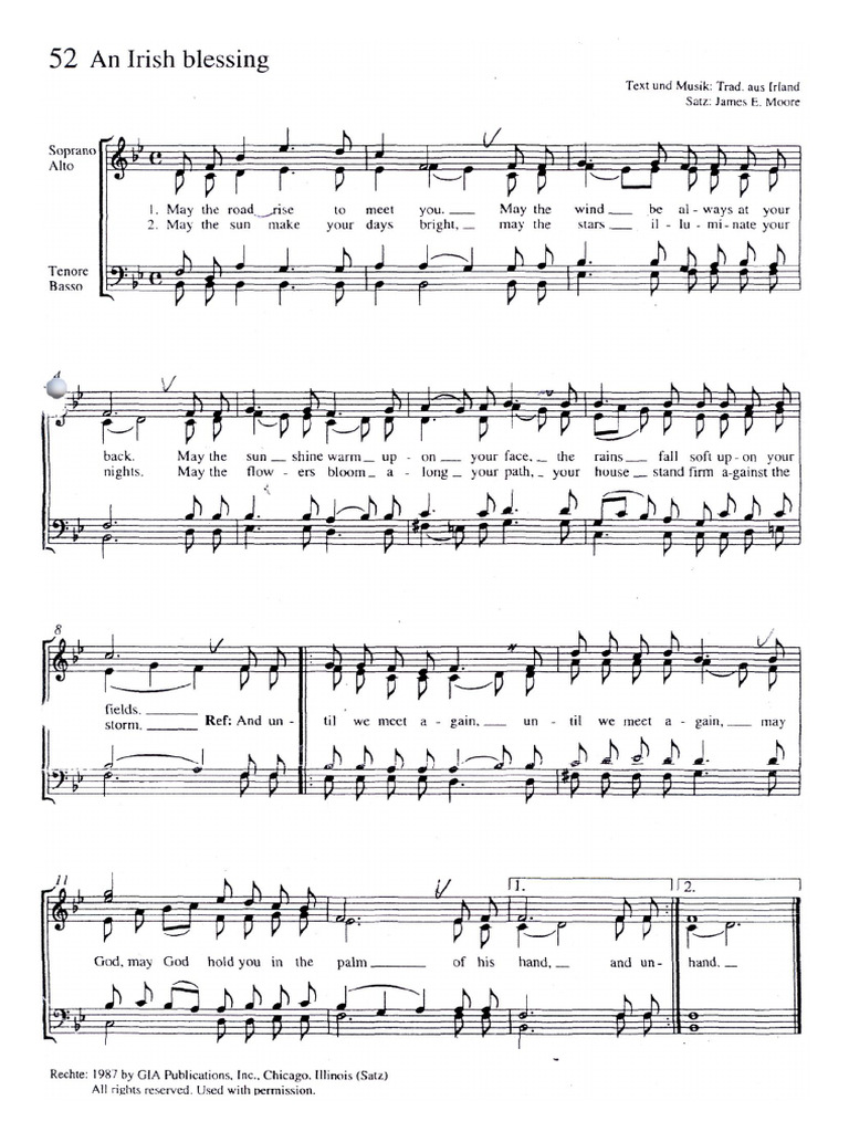 An Irish Blessing | PDF