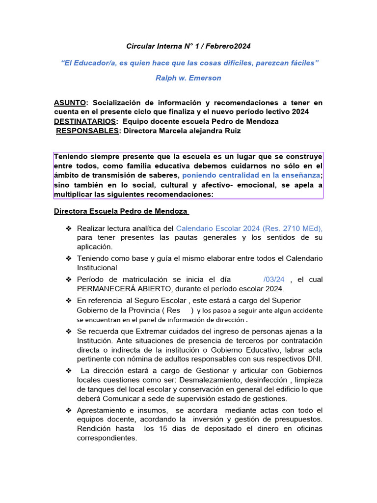 Circular Interna N2 | PDF | Crecimiento personal y profesional