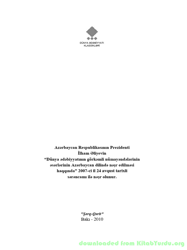 Onore de Balzak Secilmis Eserleri | PDF