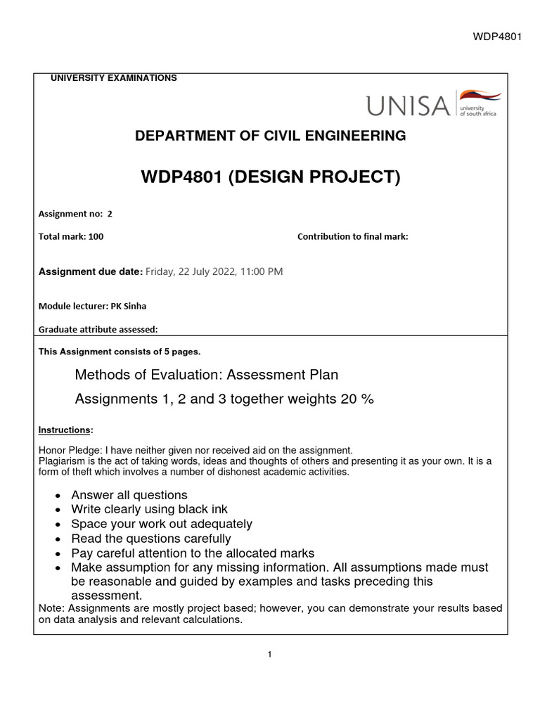 Assignments 2 WDP4801 2022 | PDF | Computers | Technology & Engineering